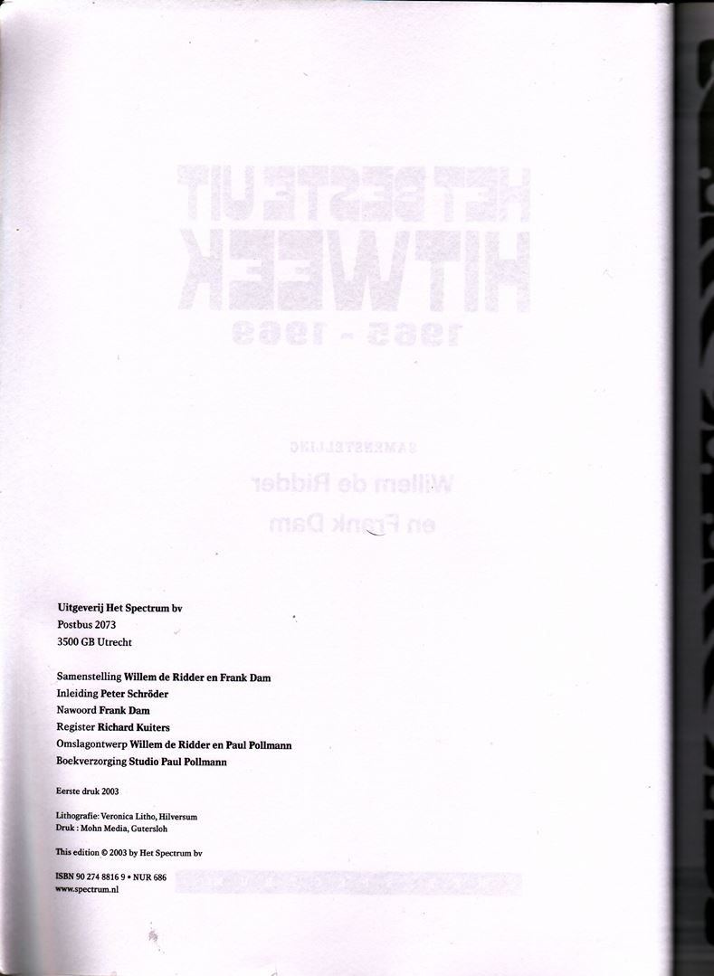 Het Beste Uit Hitweek, 1965-1969